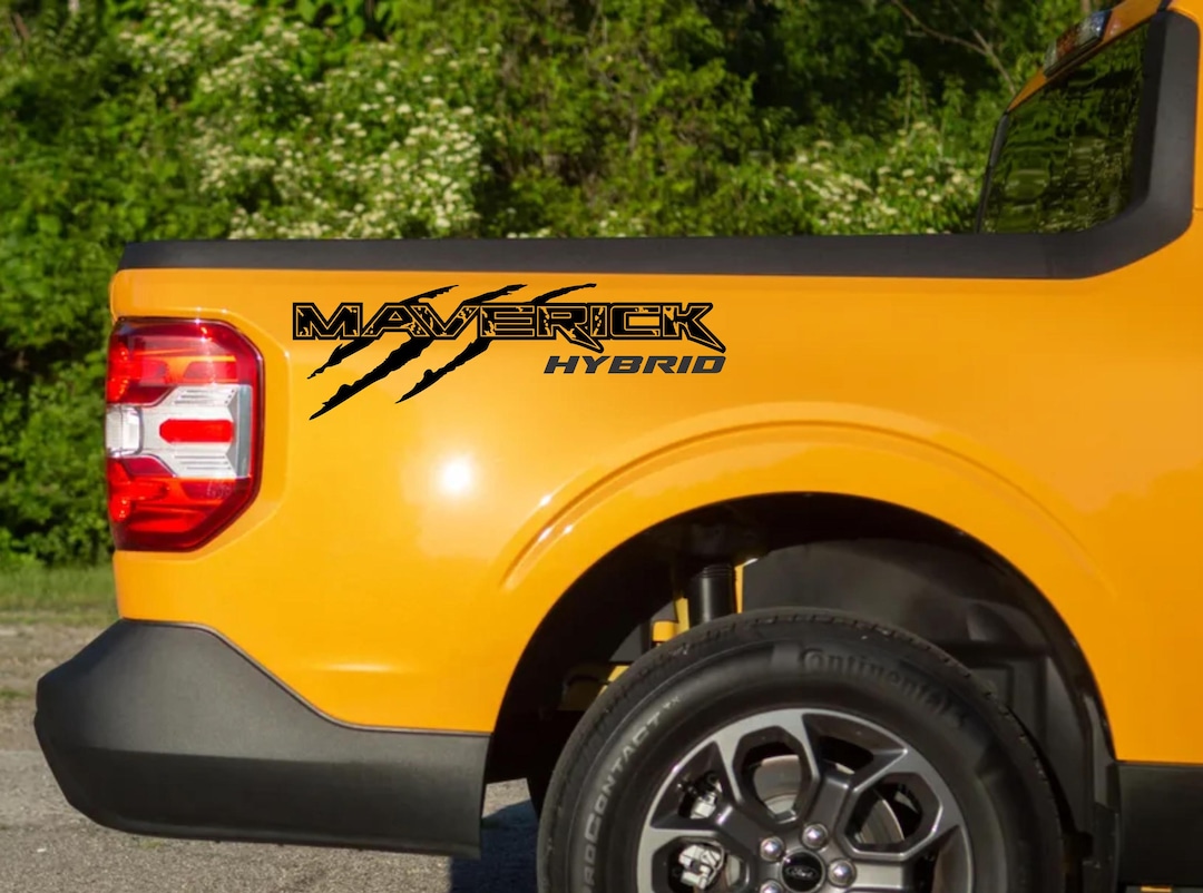 Ford Maverick Claw Mark Decals (2pcs) – Bedside Scratch-style Vinyl ...