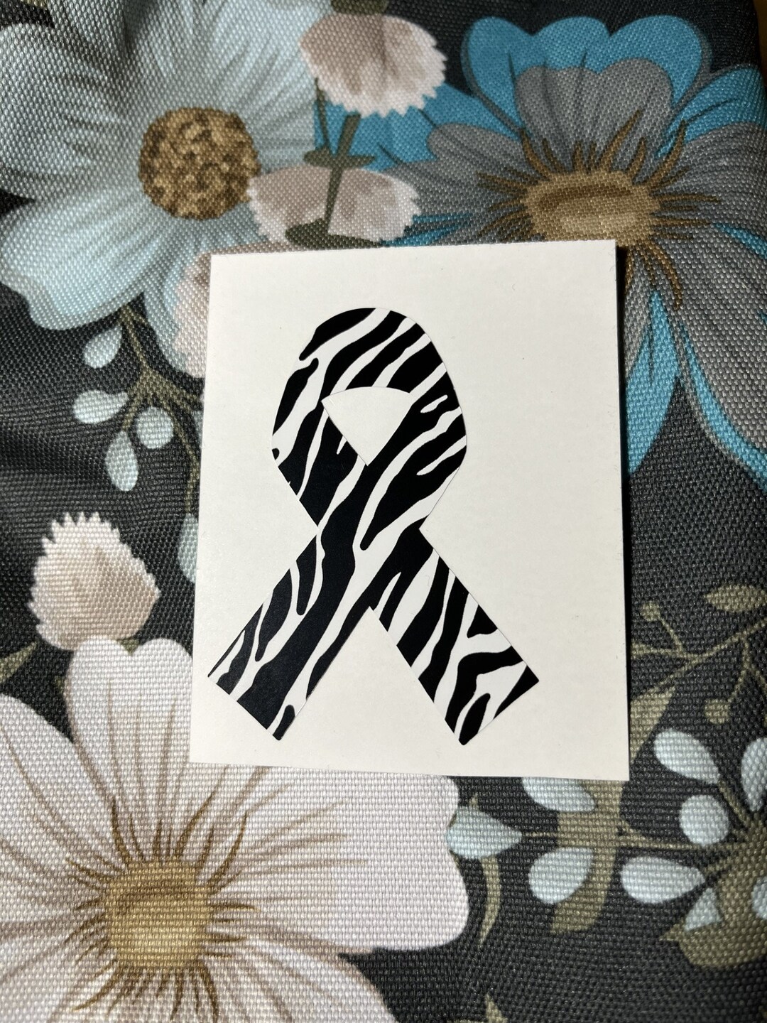 Zebra Awareness Ribbon, Rare Disease, Ehlers-danlos Syndrome, and ...