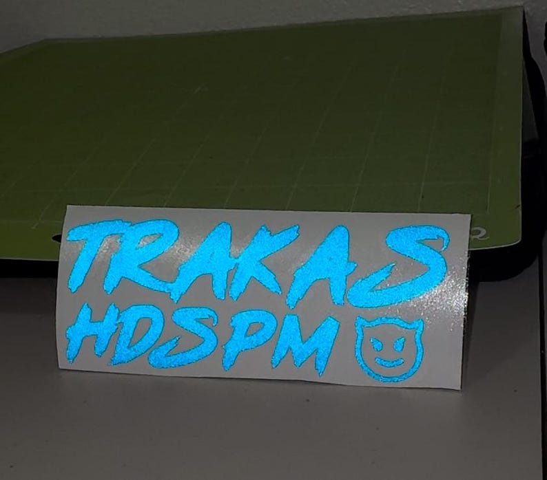 Sticker De Vinilo Trakas HDSPM Diseño Atrevido Y Duradero Ideal Para ...