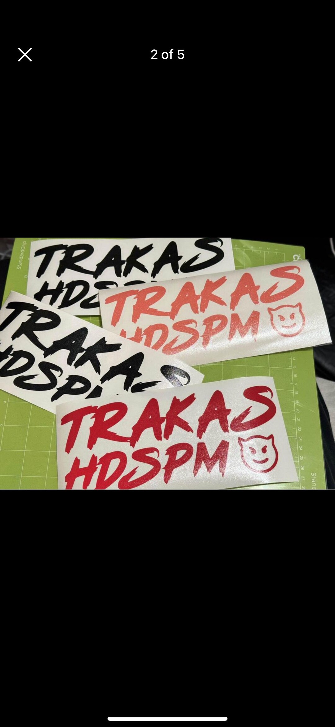 Sticker De Vinilo Trakas HDSPM Diseño Atrevido Y Duradero Ideal Para ...