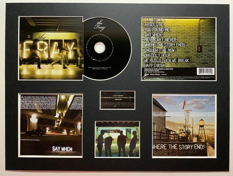 THE FRAY - the Fray - Album Display Deluxe - Etsy