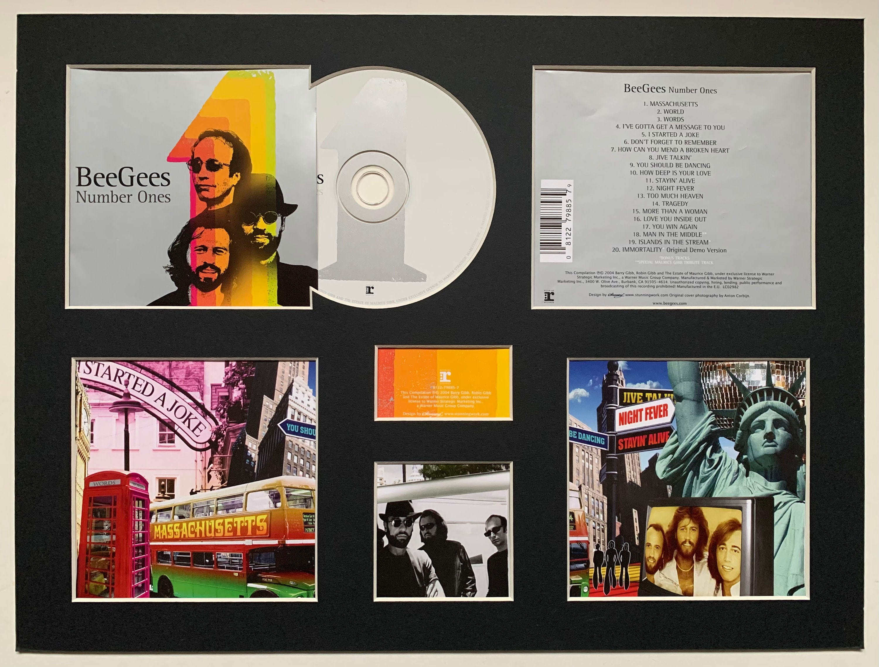BEE GEES - Number Ones - Album Display Deluxe - Etsy