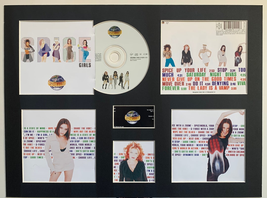 SPICE GIRLS - Spice World - Album Display Deluxe - Etsy