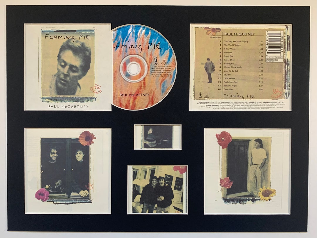 PAUL Mccartney - Flaming Pie - Album Display Deluxe - Etsy