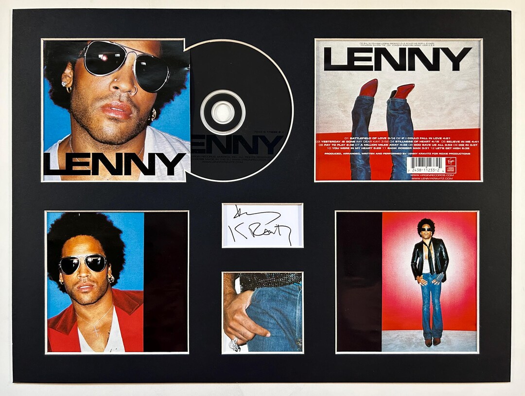 LENNY KRAVITZ - Lenny - Album Display Deluxe - Etsy
