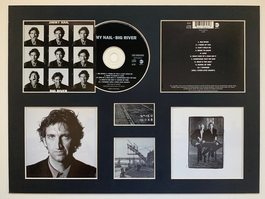 JIMMY NAIL - Big River - Album Display Deluxe - Etsy