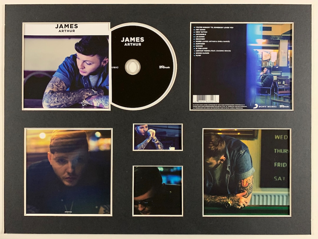 JAMES ARTHUR - James Arthur - Album Display Deluxe - Etsy