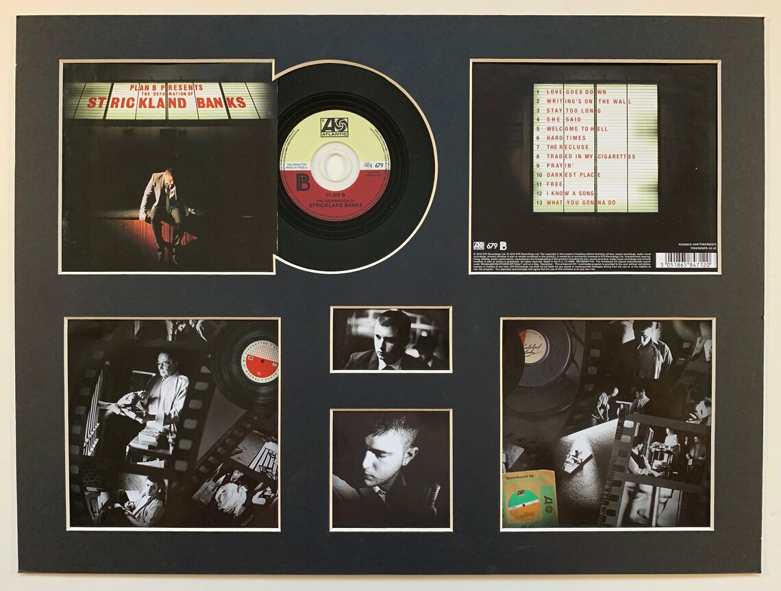 PLAN B - the Defamation of Strickland Banks - Album Display Deluxe - Etsy