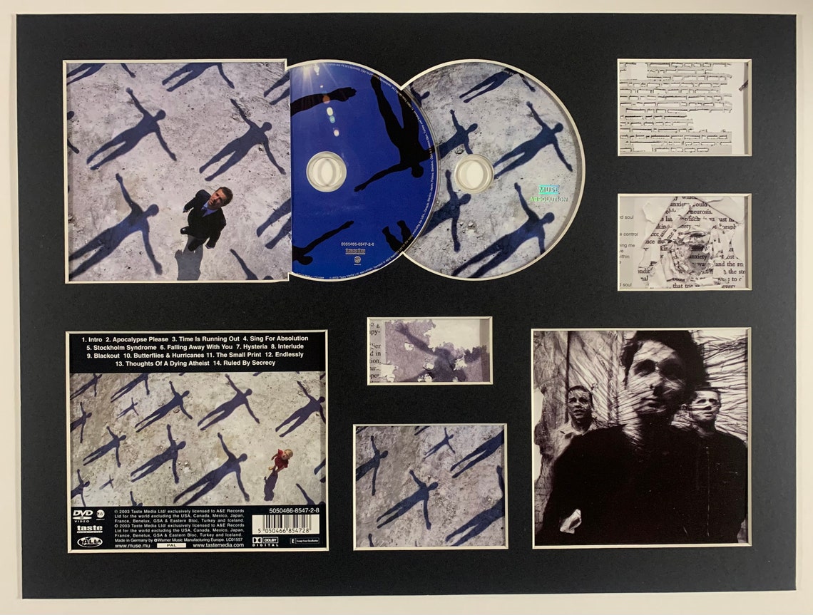 MUSE Absolution Album Display 2 - Etsy
