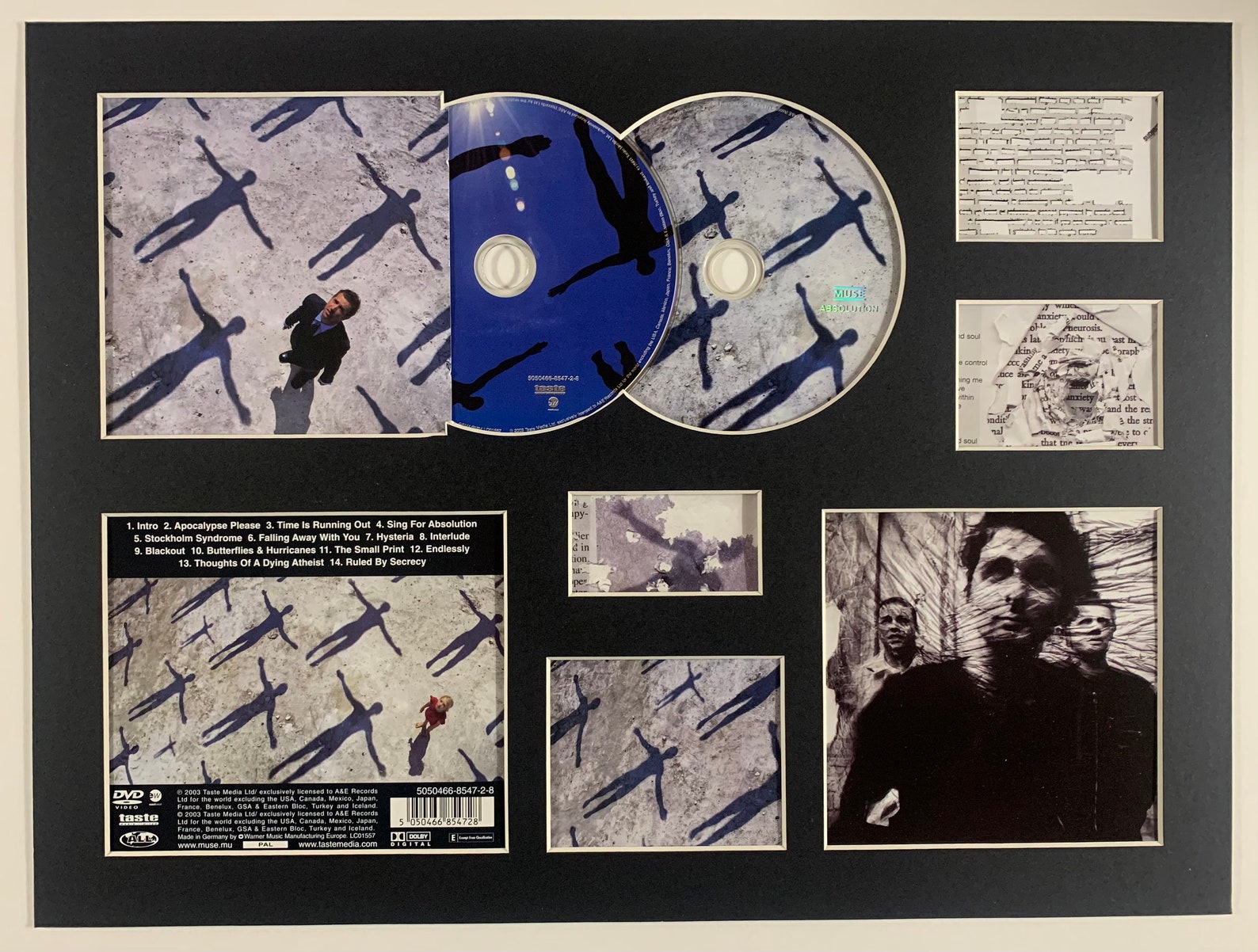 MUSE Absolution Album Display 2 - Etsy