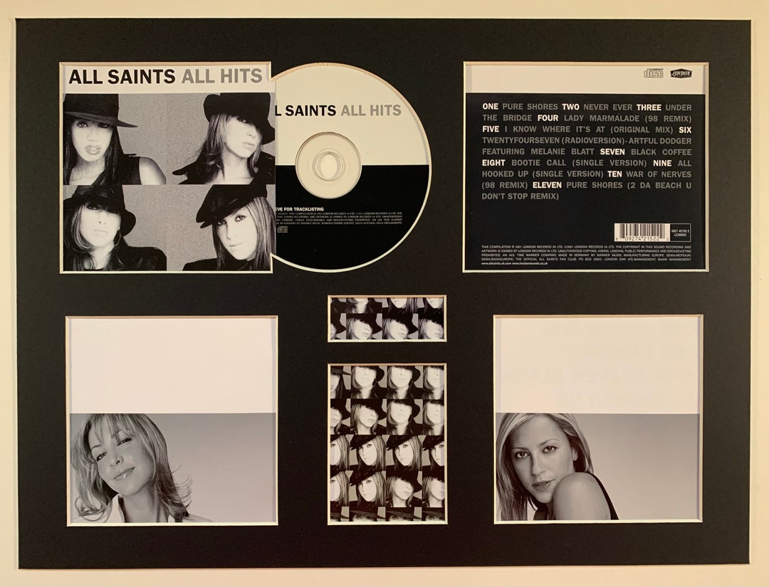 ALL SAINTS - All Hits - Album Display Deluxe - Etsy