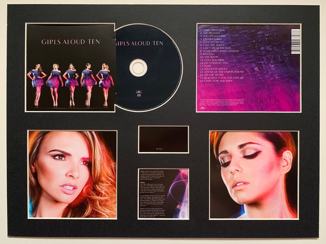 GIRLS ALOUD - Ten - Album Display Deluxe - Etsy