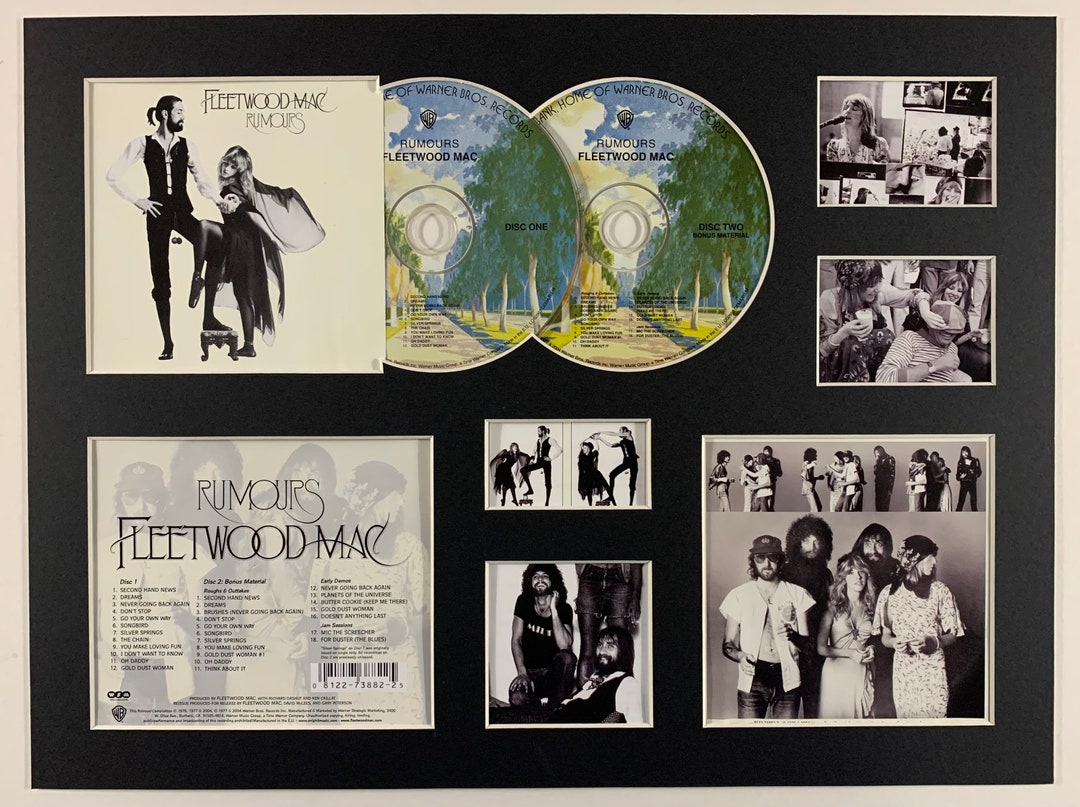 FLEETWOOD MAC - Rumours - Album Display 2 - Etsy