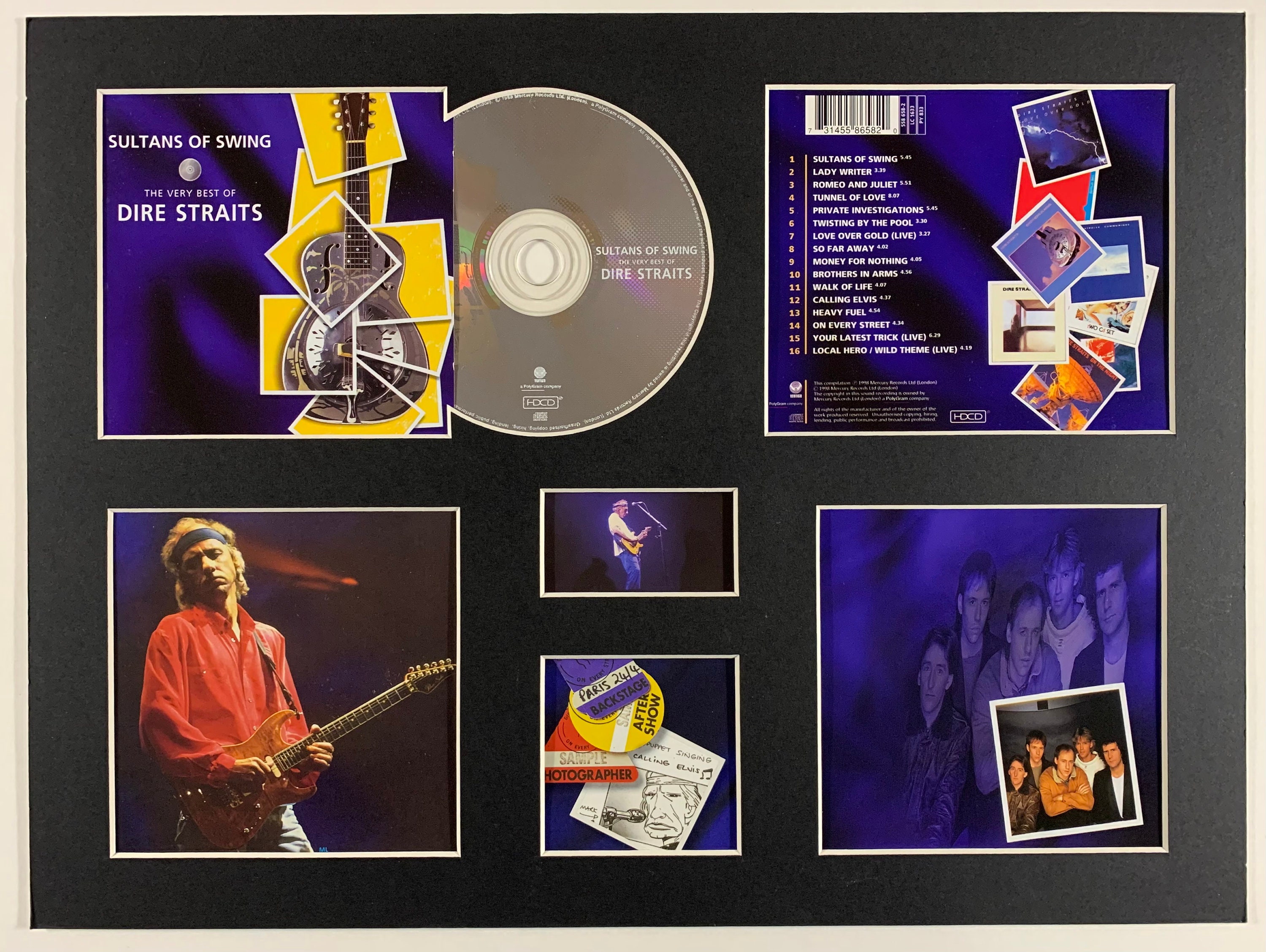 DIRE STRAITS - Sultans of Swing - Album Display Deluxe - Etsy