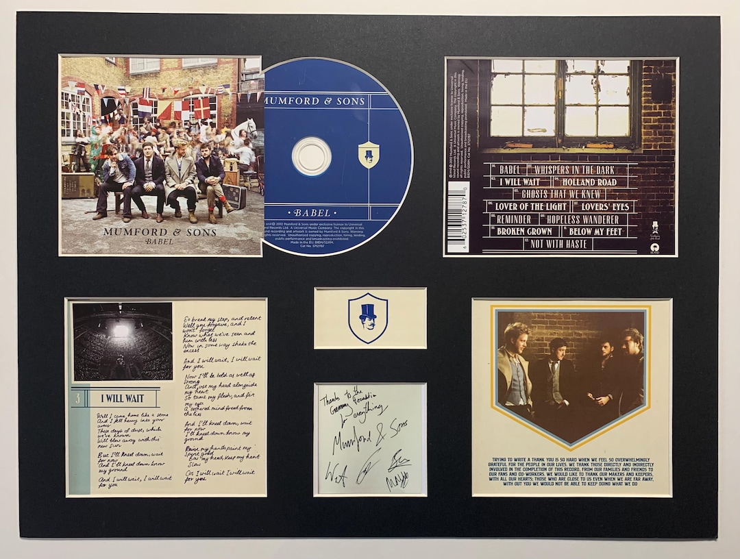 MUMFORD & SONS - Babel - Album Display Deluxe - Etsy