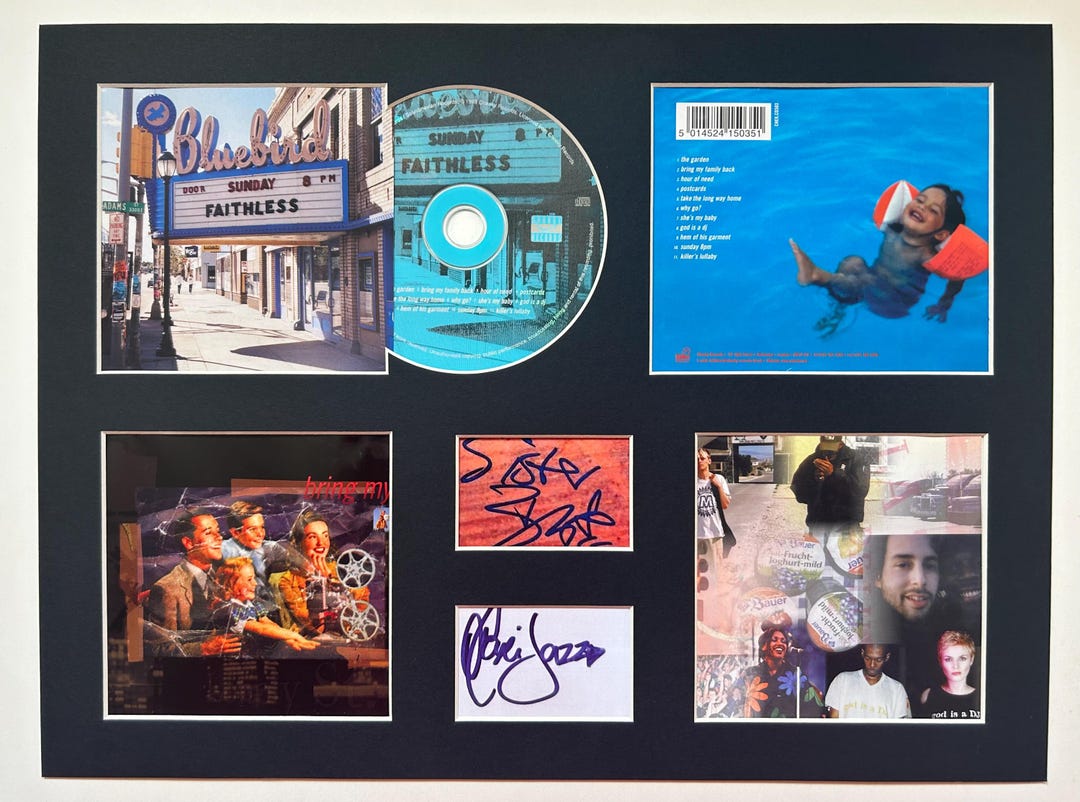 FAITHLESS - Sunday 8pm - Album Display Deluxe - Etsy