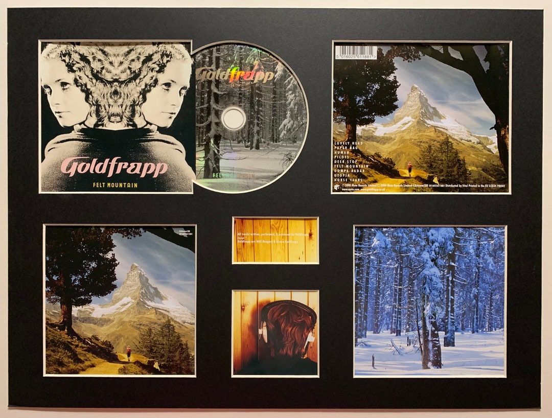 GOLDFRAPP- Felt Mountain - Album Display Deluxe - Etsy