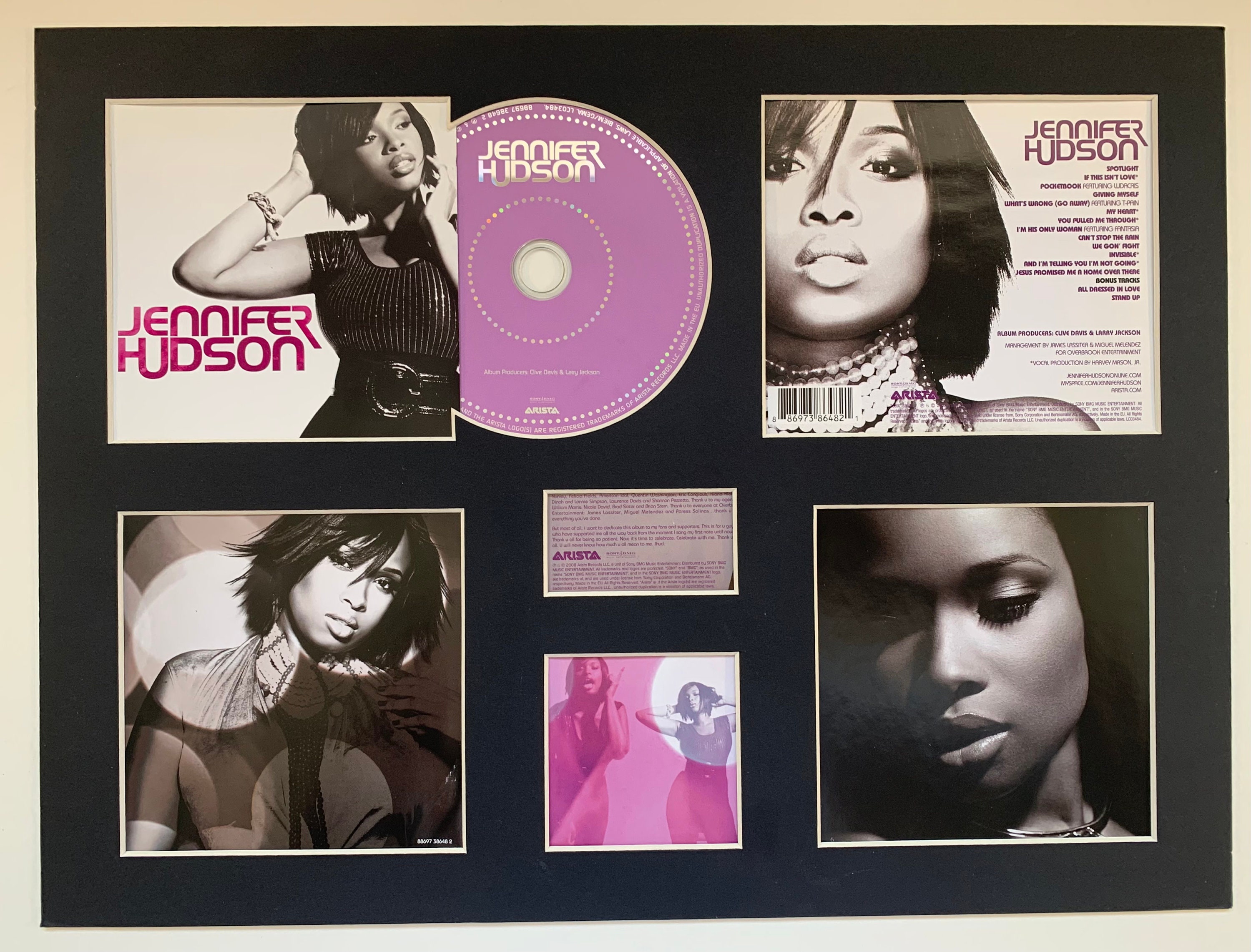 JENNIFER HUDSON - Jennifer Hudson - Album Display Deluxe - Etsy