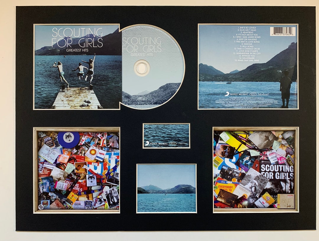 SCOUTING FOR GIRLS - Greatest Hits - Album Display Deluxe - Etsy