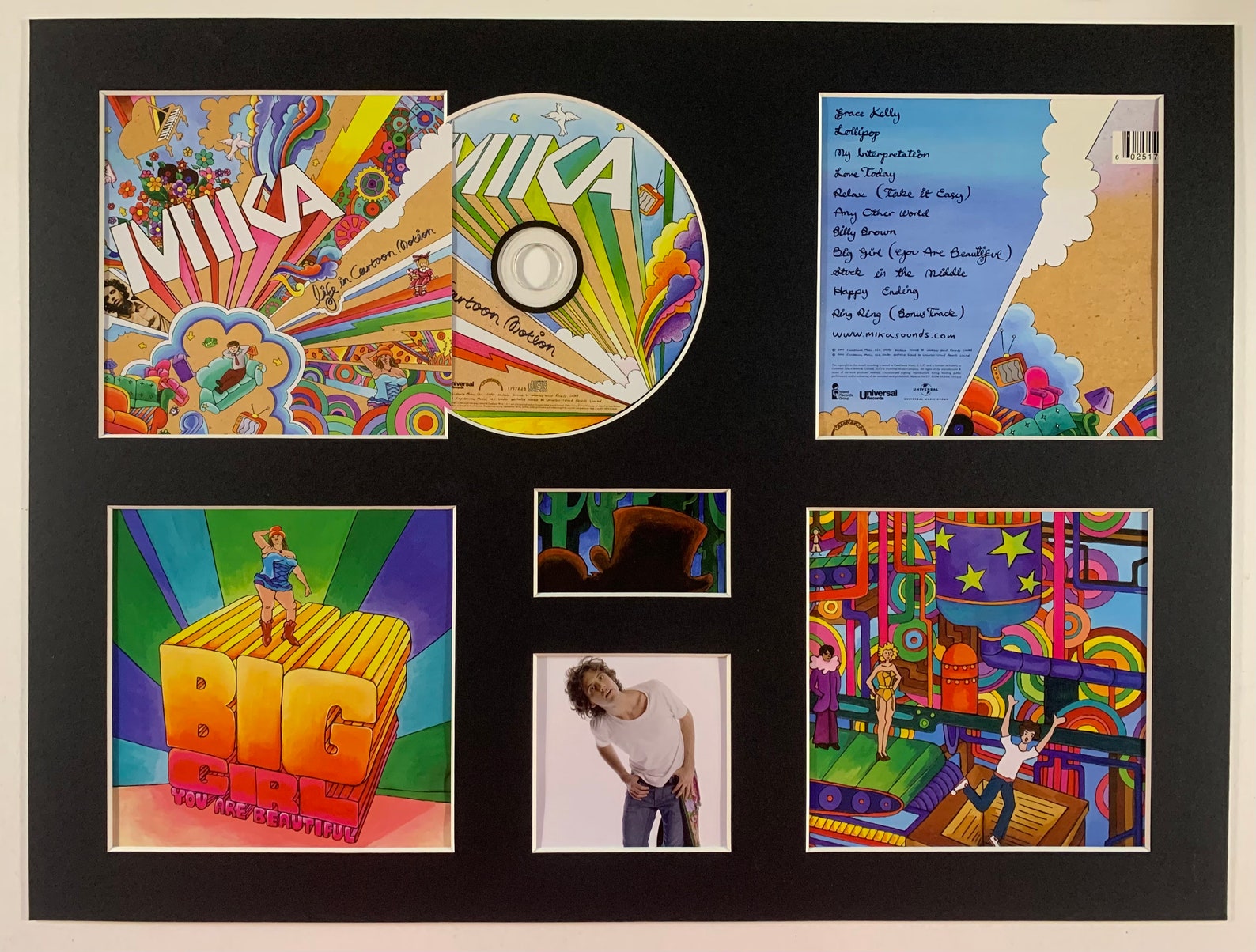 MIKA - Life in Cartoon Motion - Album Display Deluxe - Etsy