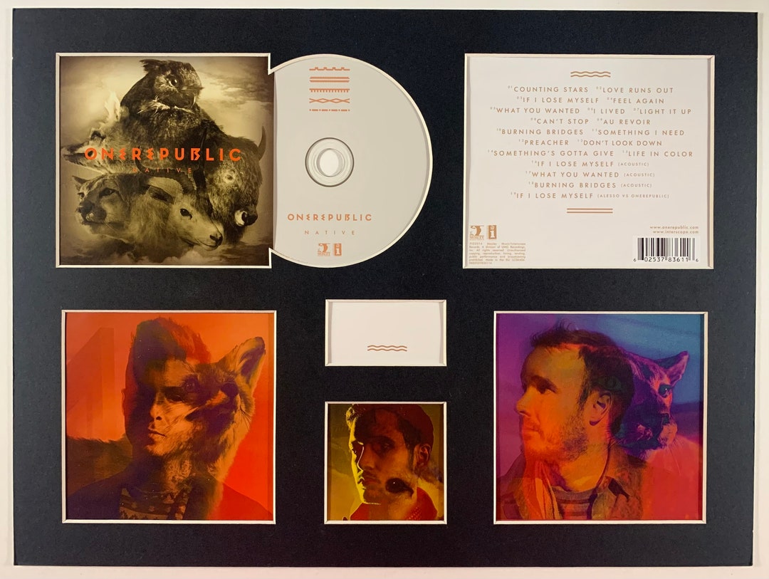 ONE REPUBLIC - Native - Album Display Deluxe - Etsy