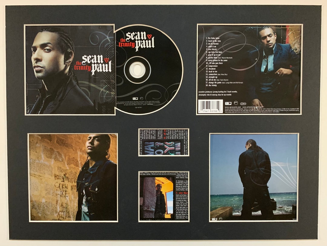 SEAN PAUL - the Trinity - Album Display Deluxe - Etsy