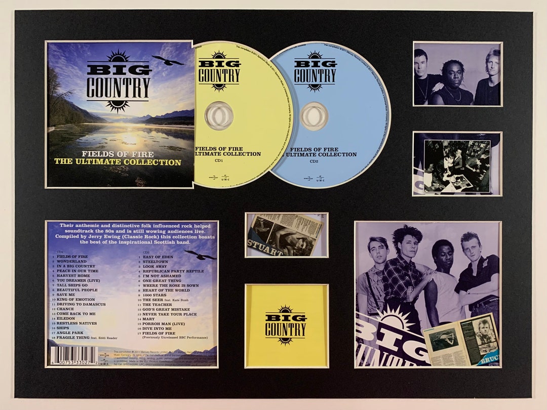 BIG COUNTRY - the Ultimate Collection - Album Display 2 - Etsy UK