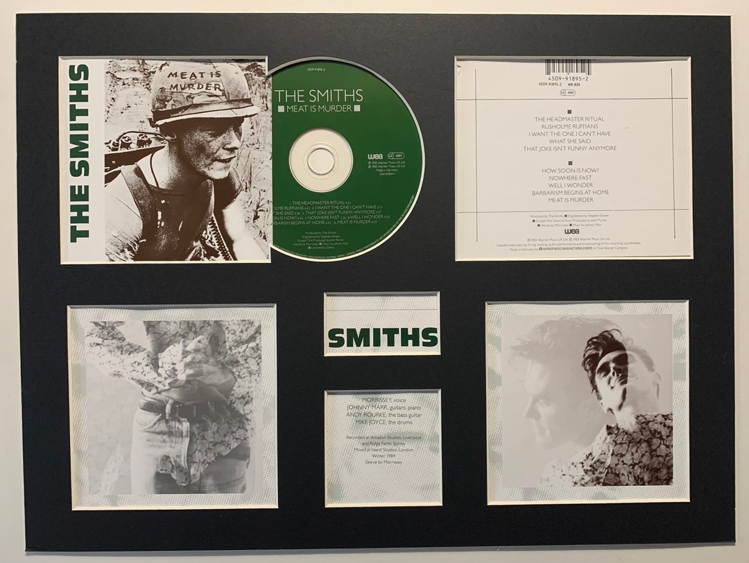 THE SMITHS - Meat is Murder - Album Display Deluxe - Etsy