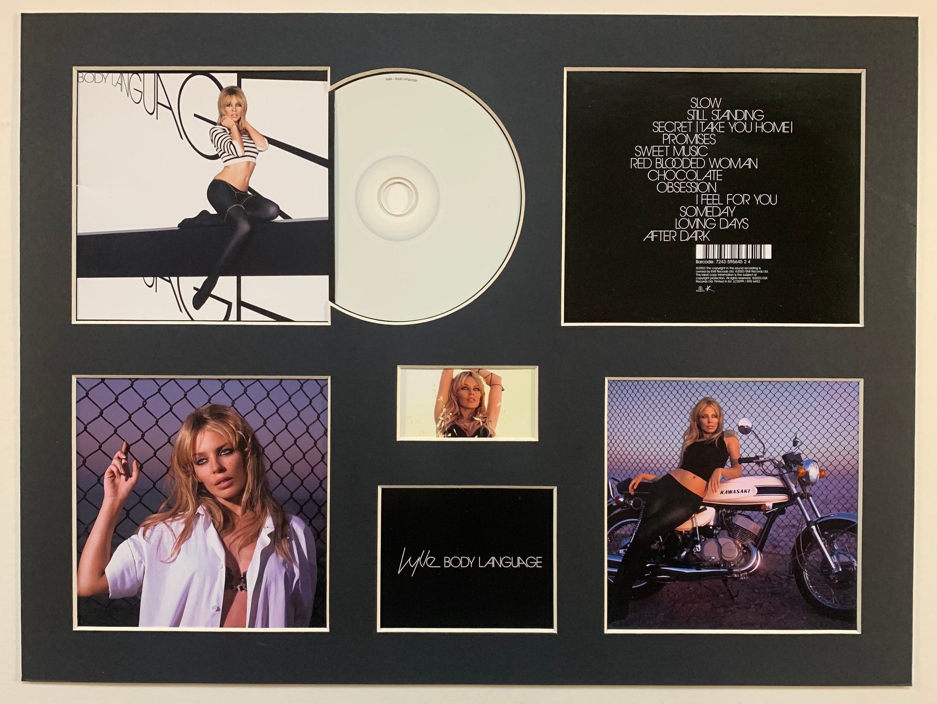KYLIE MINOGUE - Body Language - Album Display Deluxe - Etsy
