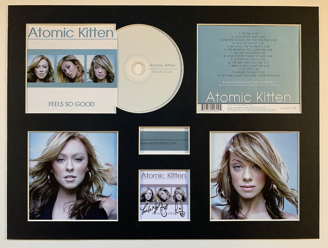 ATOMIC KITTEN - Feels so Good - Album Display Deluxe - Etsy