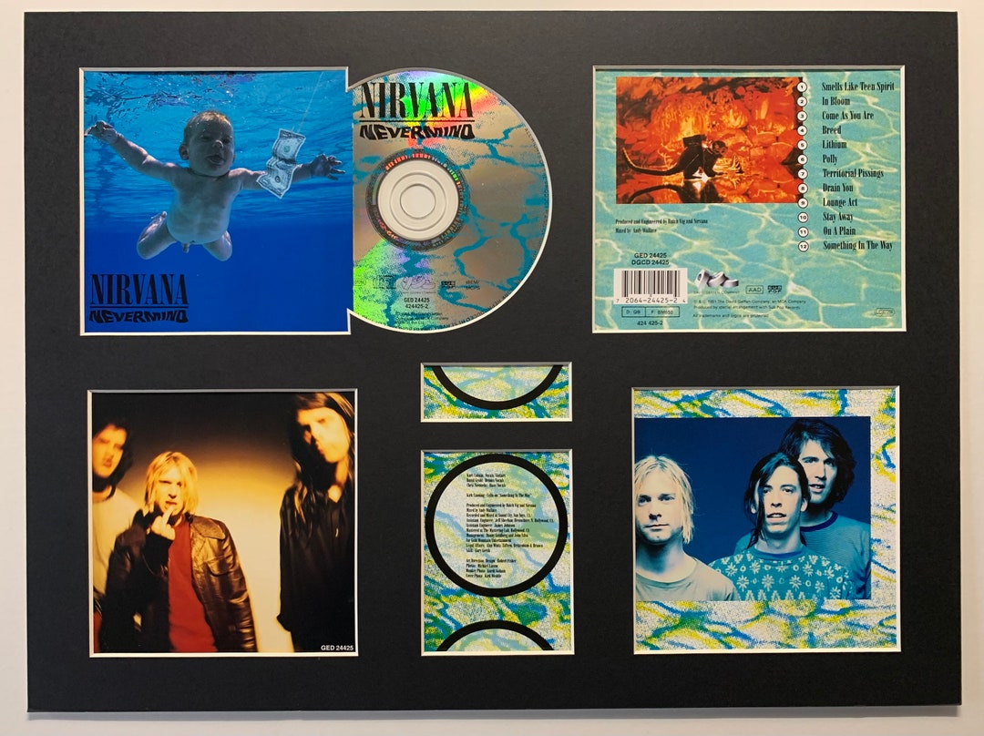 NIRVANA - Nevermind - Album Display Deluxe - Etsy