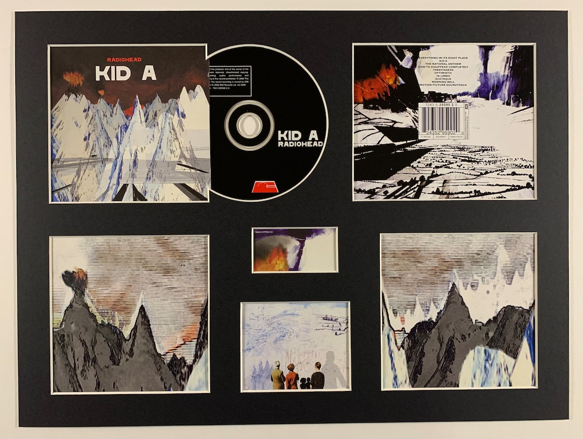 RADIOHEAD - Kid A - Album Display Deluxe - Etsy