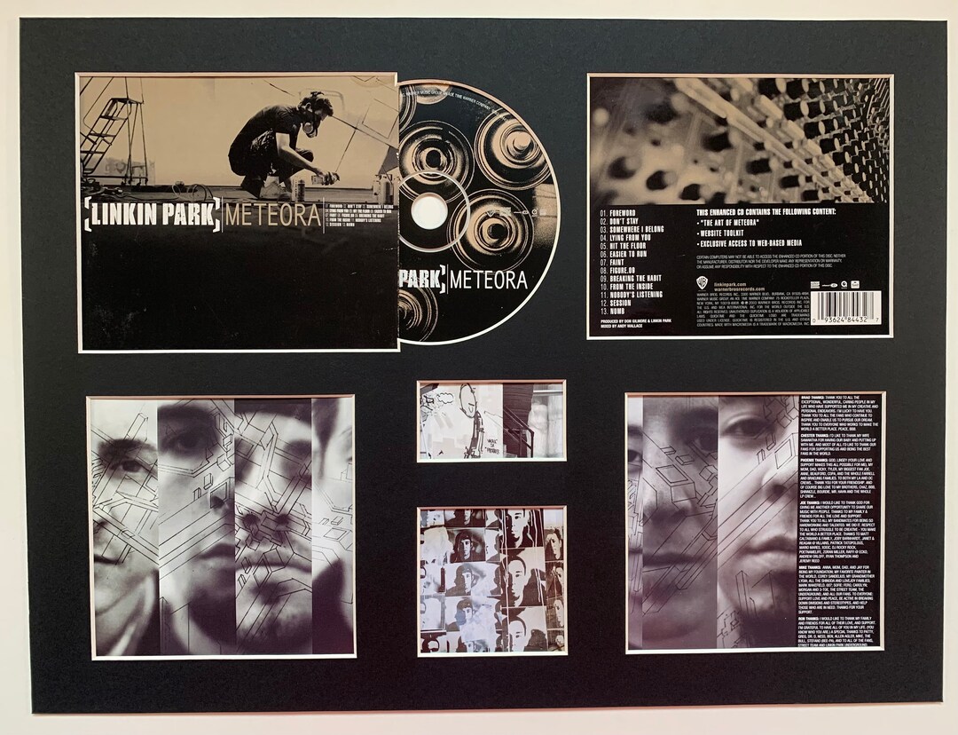 LINKIN PARK - Meteroa - Album Display Deluxe - Etsy