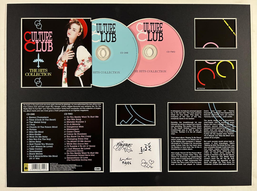 CULTURE CLUB - the Hits Collection - Album Display 2 - Etsy