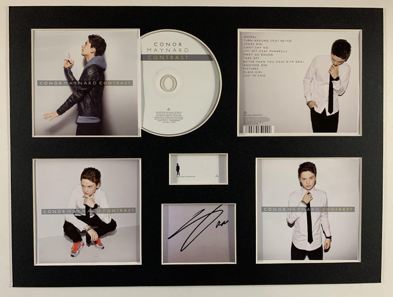 CONOR MAYNARD - Contrast - Album Display Deluxe - Etsy