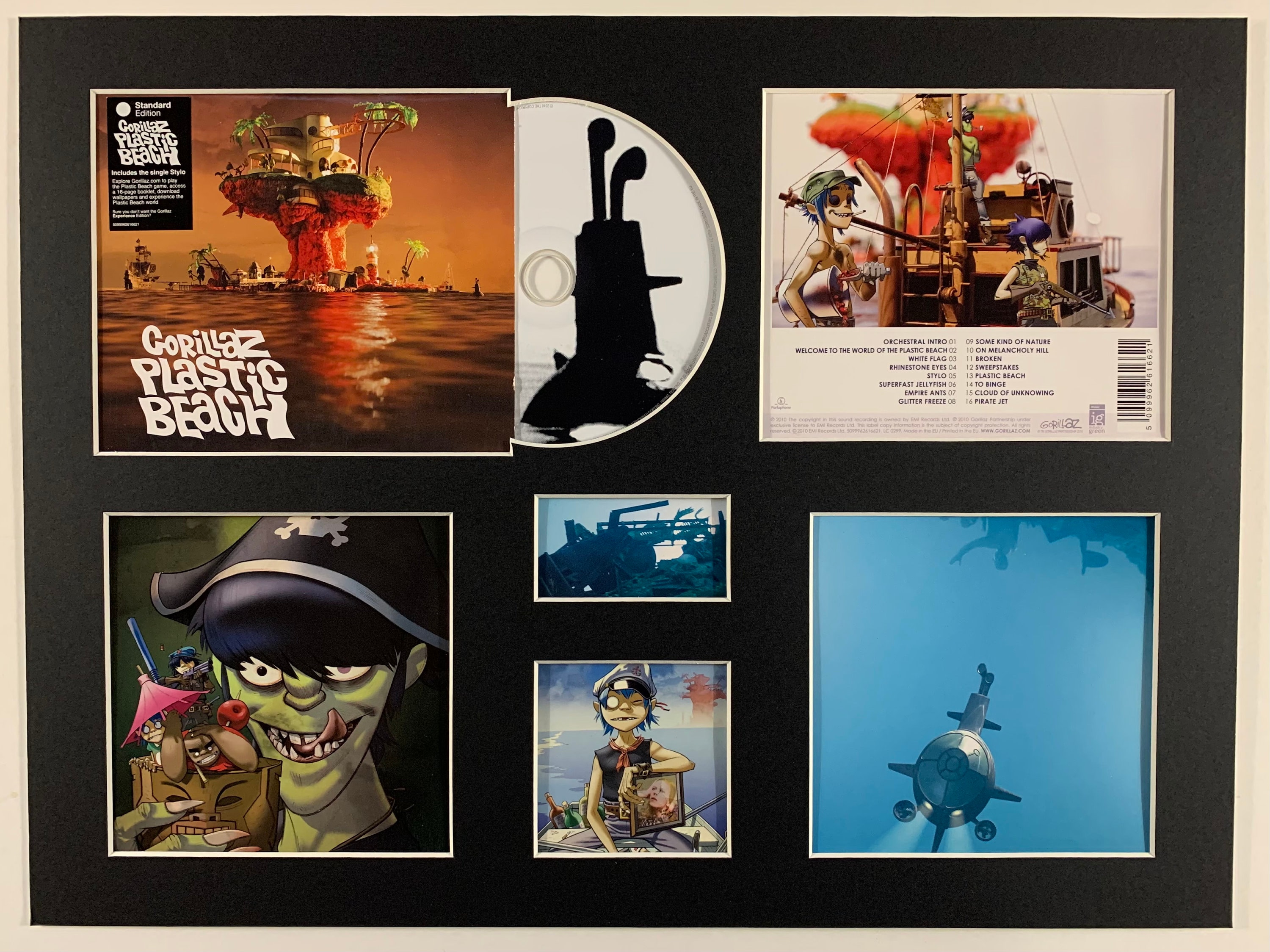 GORILLAZ - Plastic Beach - Album Display Deluxe - Etsy