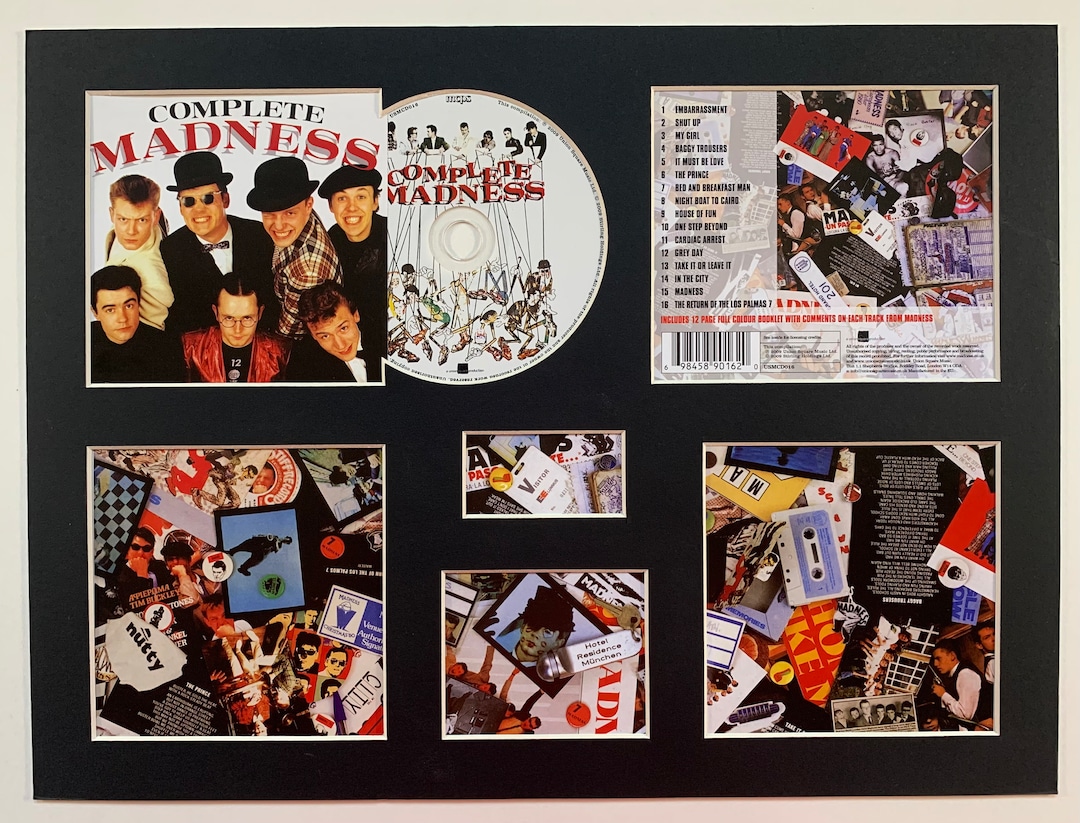 MADNESS - Complete Madness - Album Display Deluxe - Etsy
