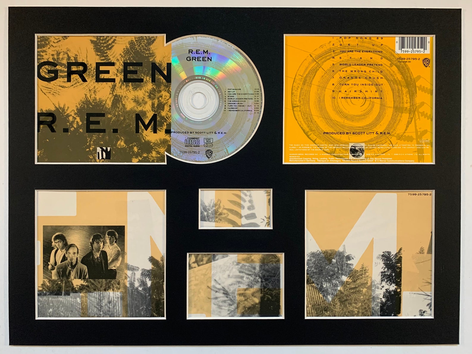 R.E.M - Green - Album Display Deluxe - Etsy