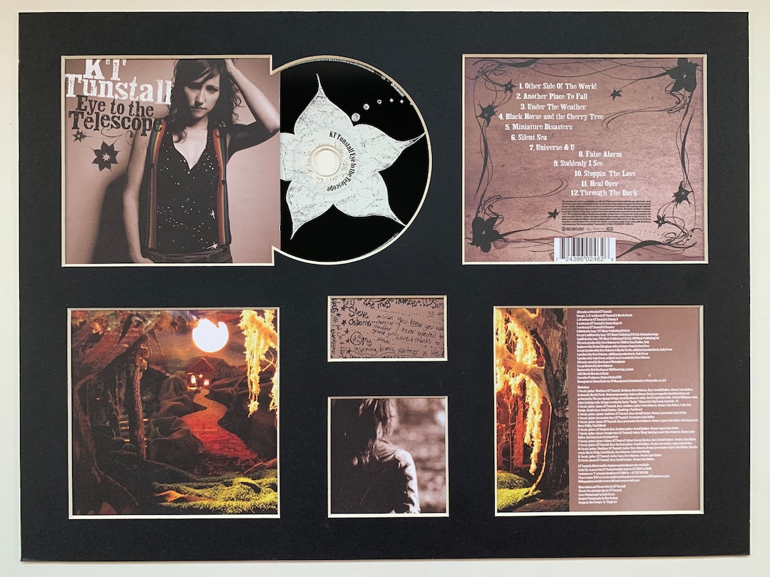 KT TUNSTALL - Eye to the Telescope - Album Display Deluxe - Etsy