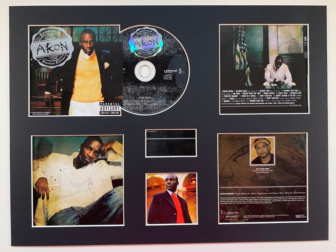 AKON - Konvicted - Album Display Deluxe - Etsy