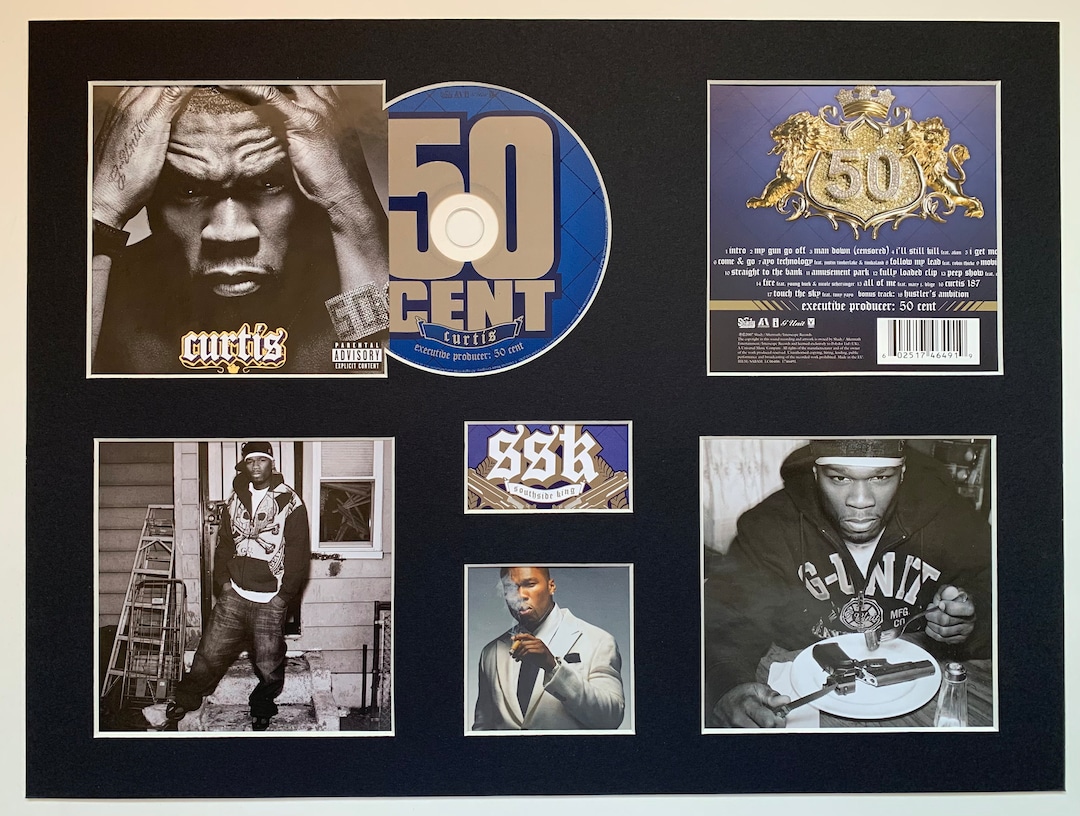 50 CENT - Curtis - Album Display Deluxe - Etsy