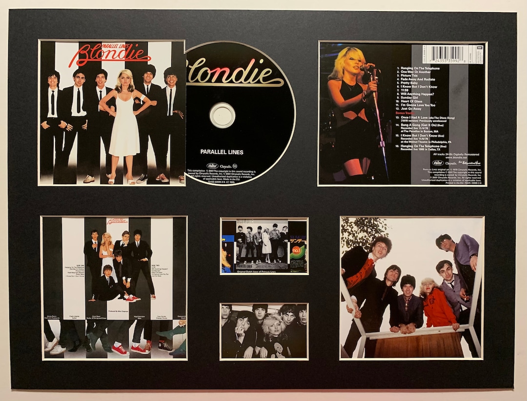 BLONDIE - Parallel Lines - Album Display Deluxe - Etsy