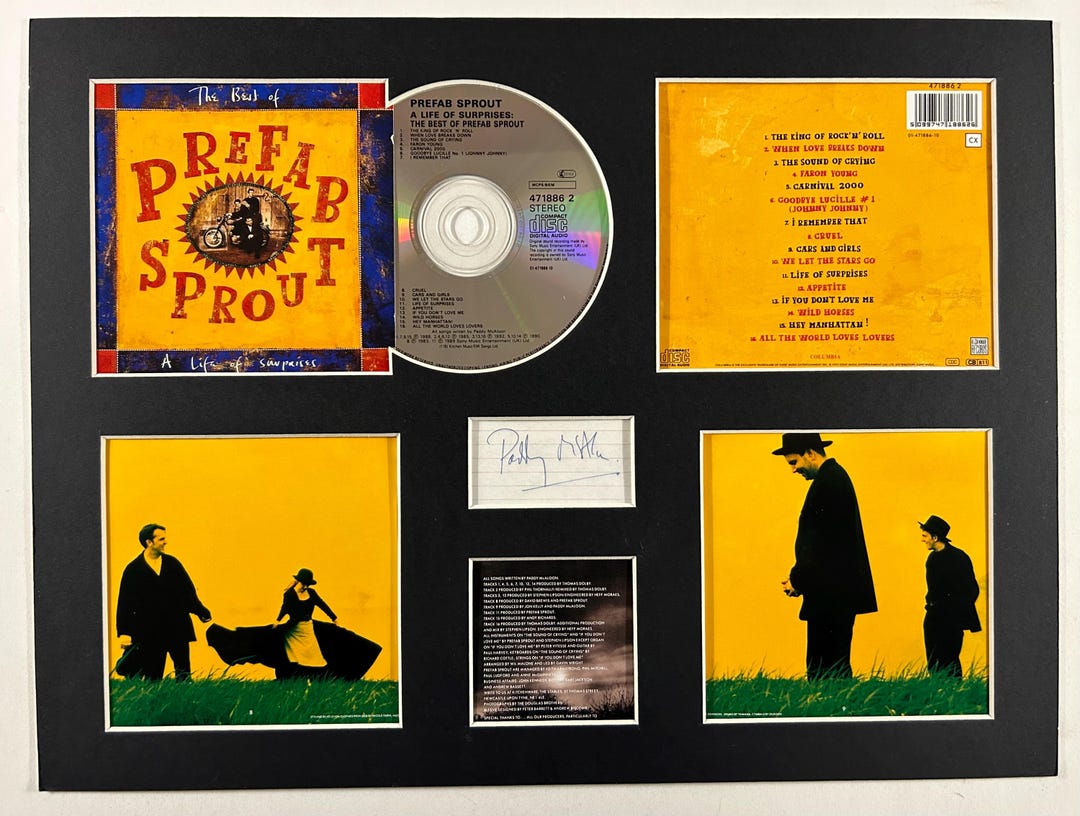 PREFAB SPROUT - the Best of - Album Display Deluxe - Etsy UK