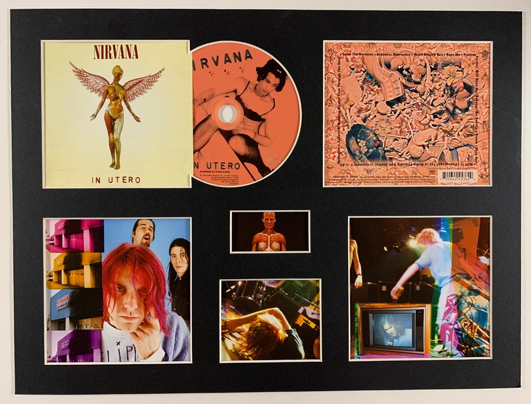 NIRVANA - in Utero - Album Display Deluxe - Etsy