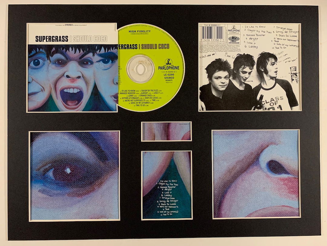 SUPERGRASS - I Should Coco - Album Display Deluxe - Etsy