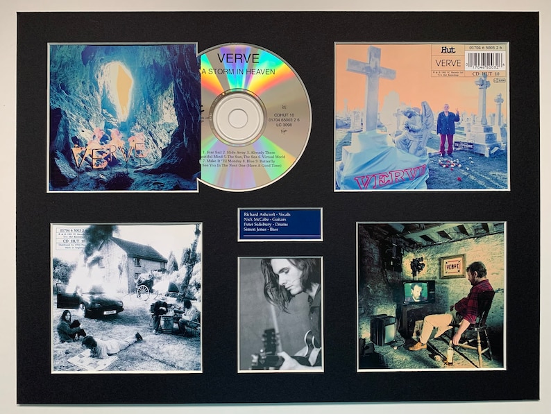 THE VERVE - A Storm in Heaven - Album Display Deluxe - Etsy