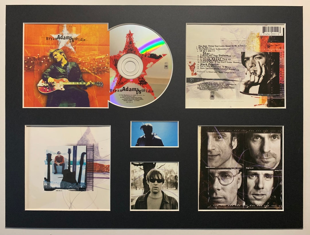 BRYAN ADAMS - 18 Till I Die - Album Display Deluxe - Etsy