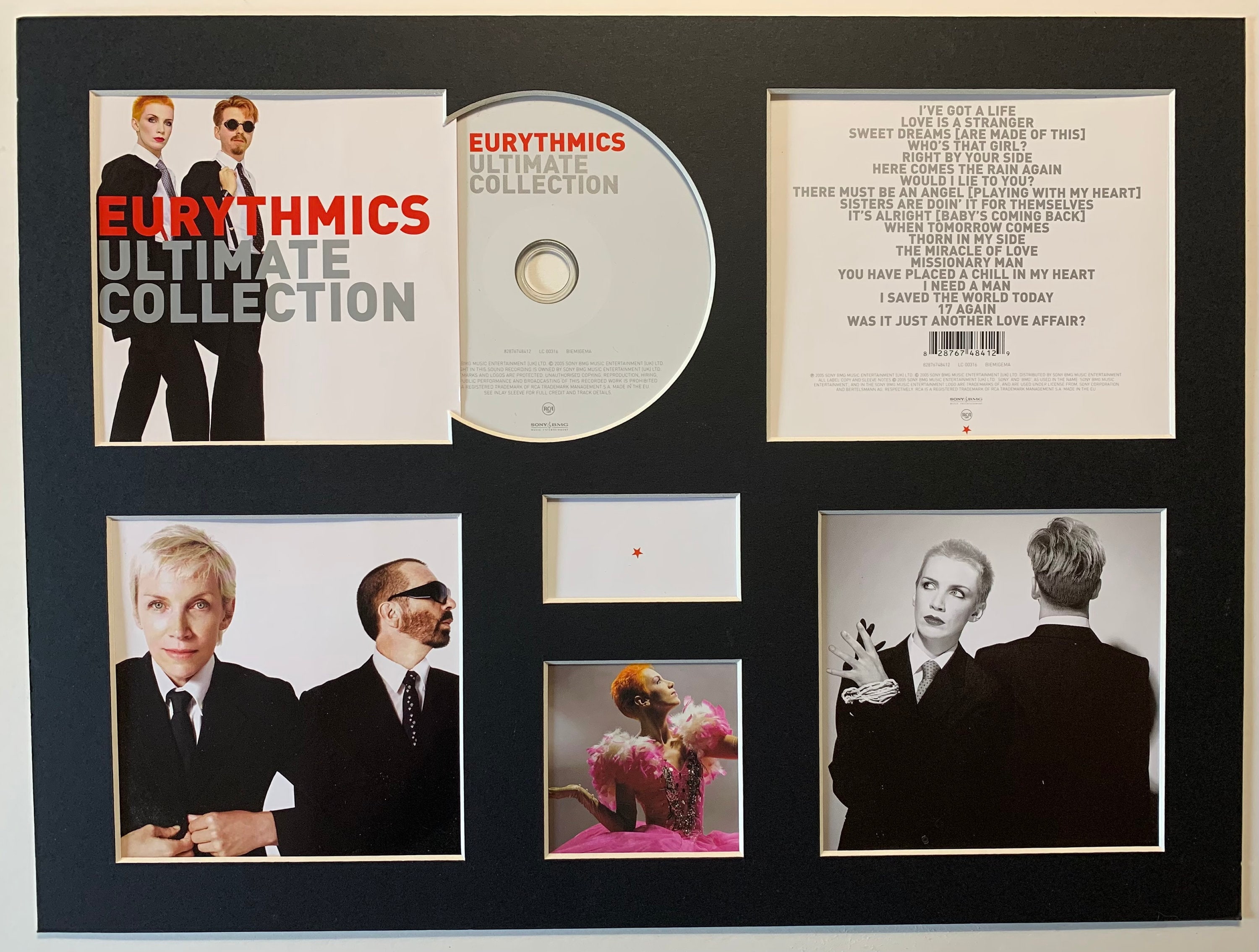 EURYTHMICS Ultimate Collection Album Display Collection - Etsy
