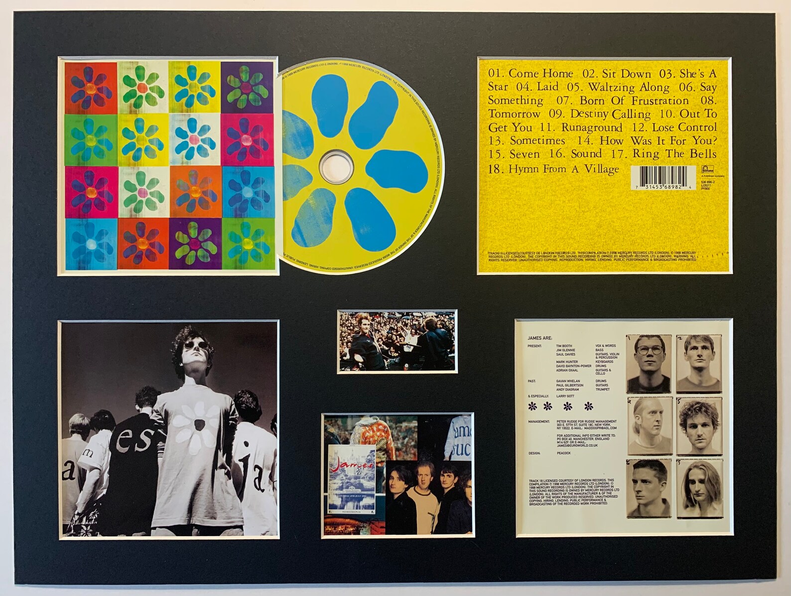 JAMES - the Best of - Album Display Deluxe - Etsy
