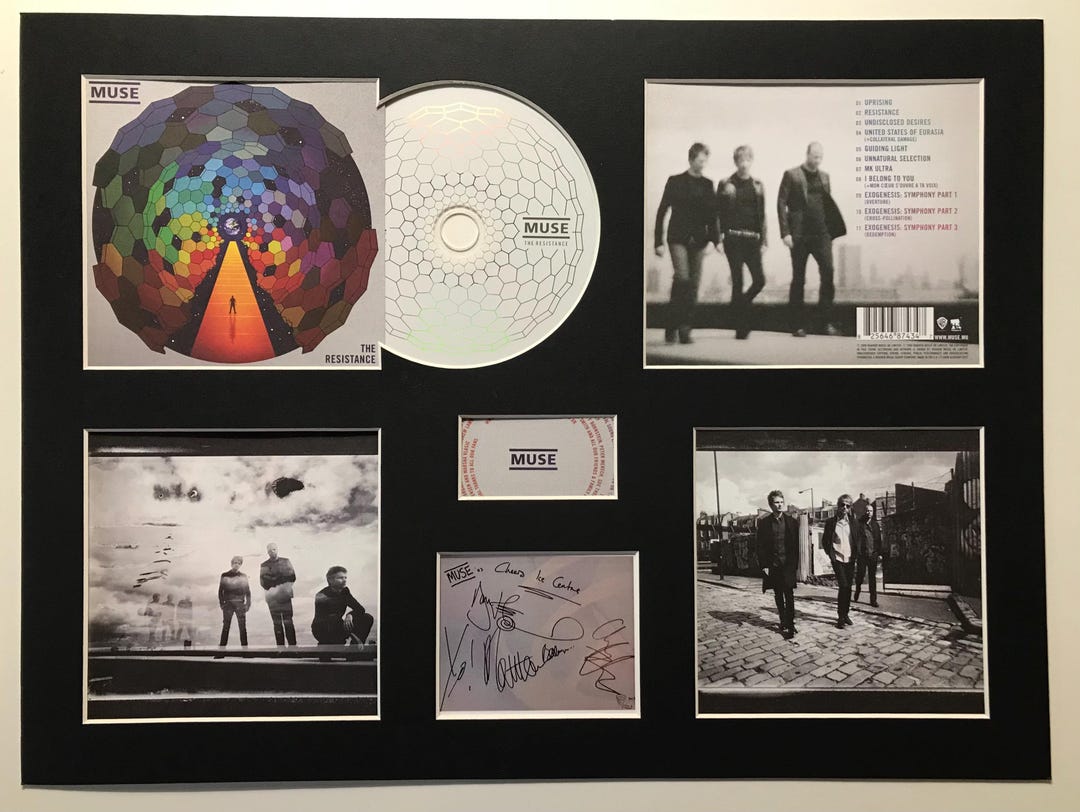 MUSE - the Resistance - Album Display Deluxe - Etsy